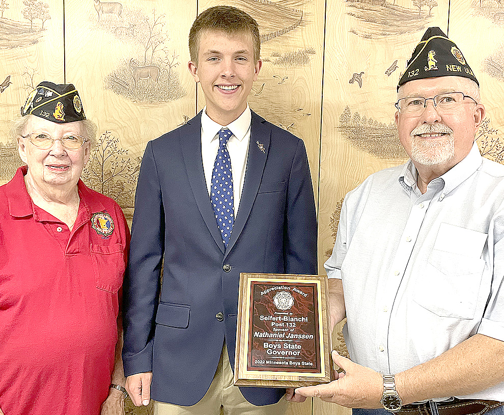 Post presented with plaque from Boys State governor | News, Sports ...